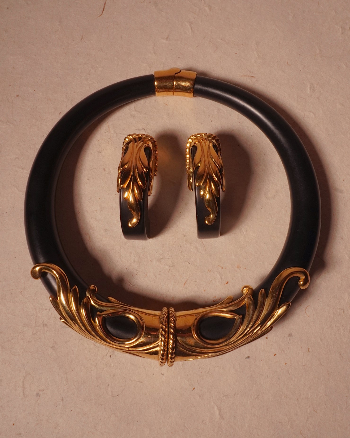 VINTAGE INNA CYTRINE PARIS BLACK LUCITE SET – Julia Vaughn